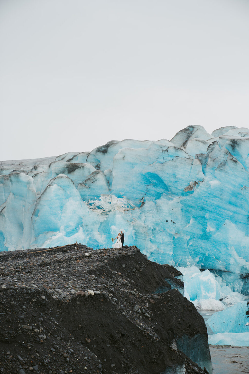 Alaska Helicopter Elopement Meets Lakeside Wedding - Sabrina Fitz Photo ...