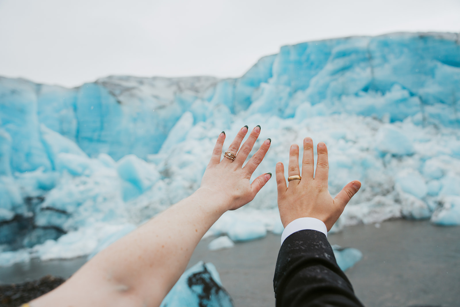 Alaska Helicopter Elopement Meets Lakeside Wedding - Sabrina Fitz Photo ...