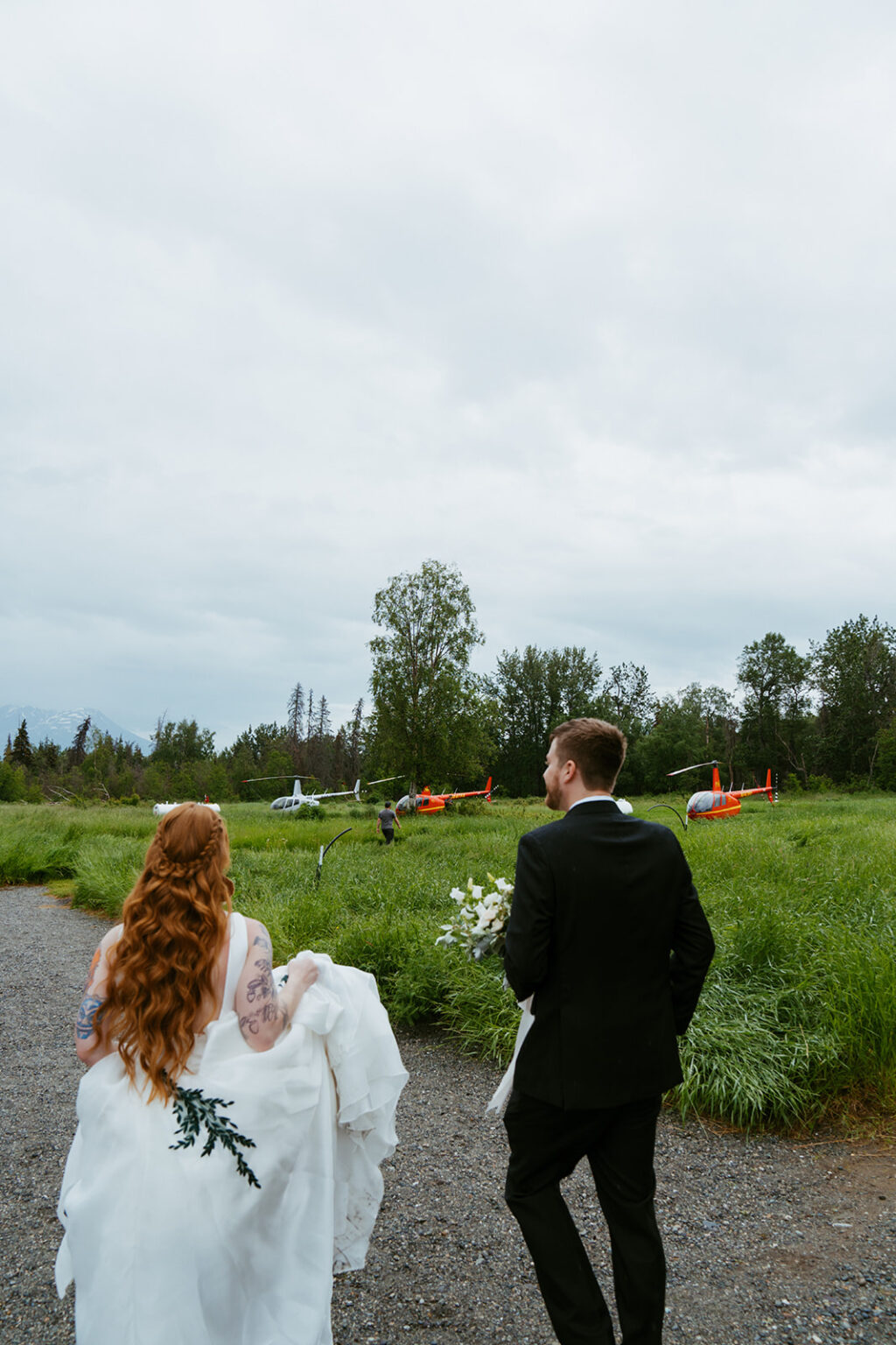 Alaska Helicopter Elopement Meets Lakeside Wedding - Sabrina Fitz Photo ...