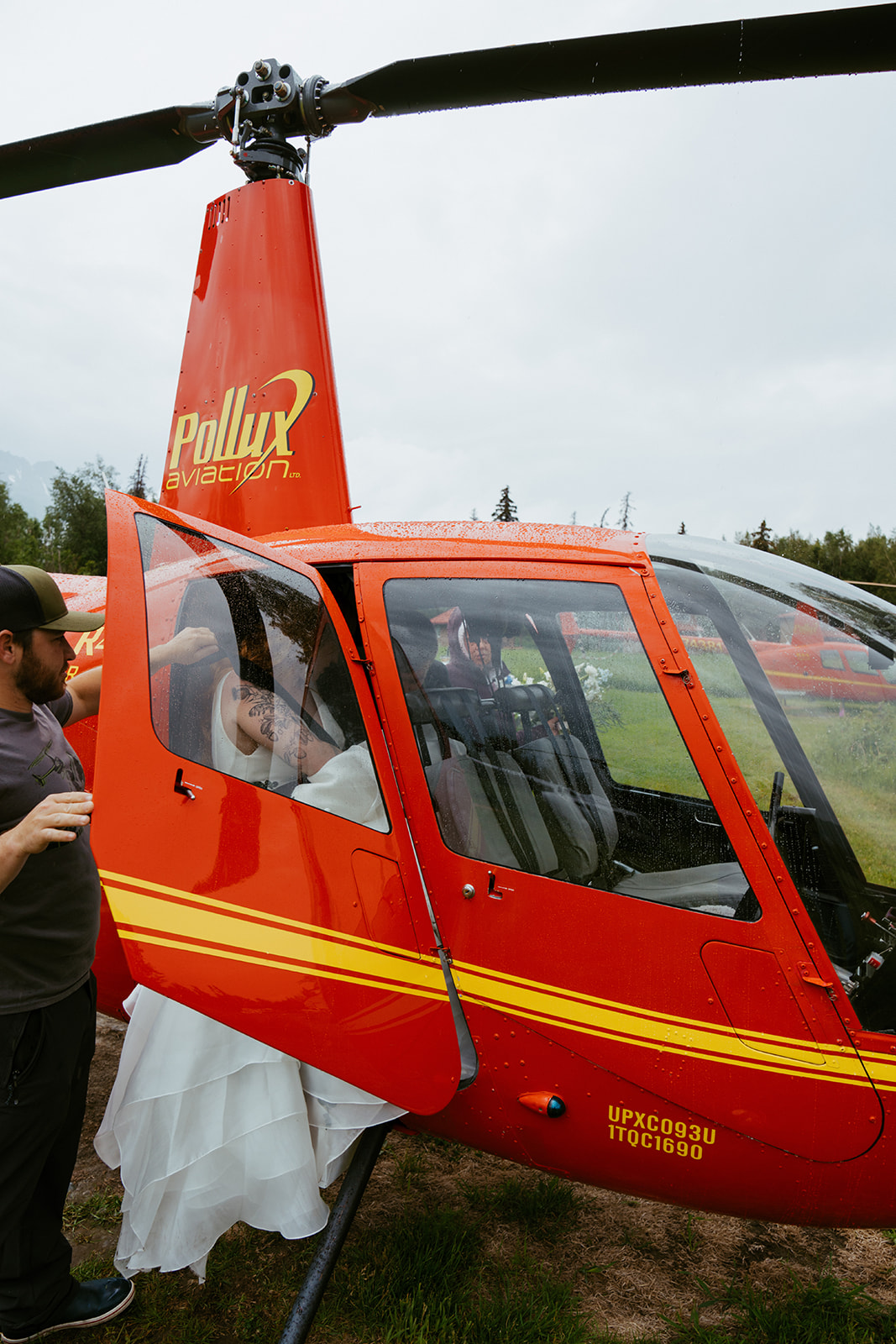 Alaska Helicopter Elopement Meets Lakeside Wedding - Sabrina Fitz Photo ...