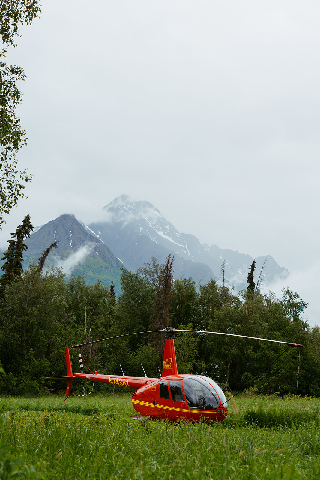 Alaska Helicopter Elopement Meets Lakeside Wedding - Sabrina Fitz Photo ...